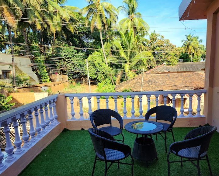 3bhk Pvt Bungalow 10min Drive Asagaon Baga Beach - Goa