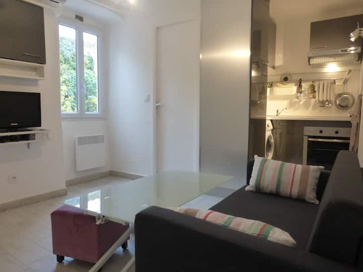 T3 Meuble Centre Ville Bastia Donnant Sur Jardin - 바스티아