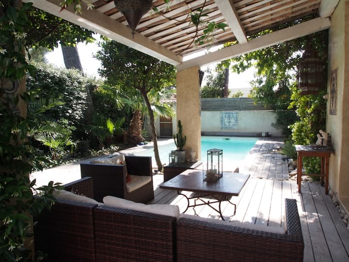 Villa De Charme Piscine Bord De Mer - Sausset-les-Pins