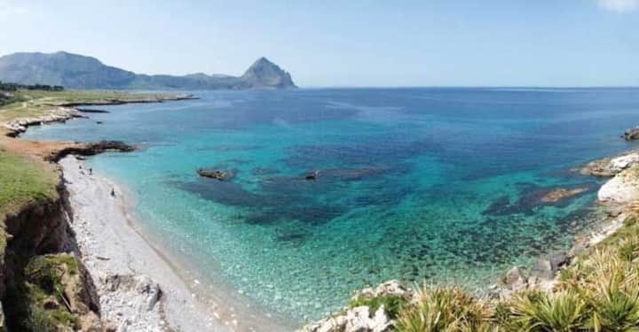 " Mare E Monti " Luminosa Casa Parcheggio Privato. - San Vito Lo Capo