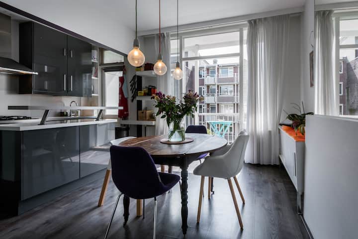 Duplex Apartment With Rooftop De Pijp - 암스테르담