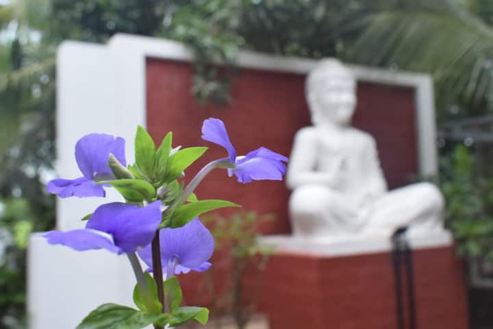 Relax In Nature🌸elegant Apt W/pool/hill @ Mandrem - Goa