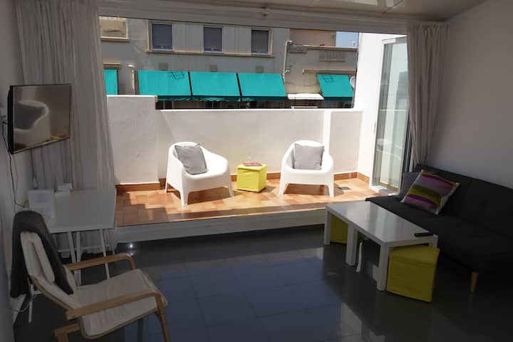 Central Penthouse + Terrace, Wifi - Valencia
