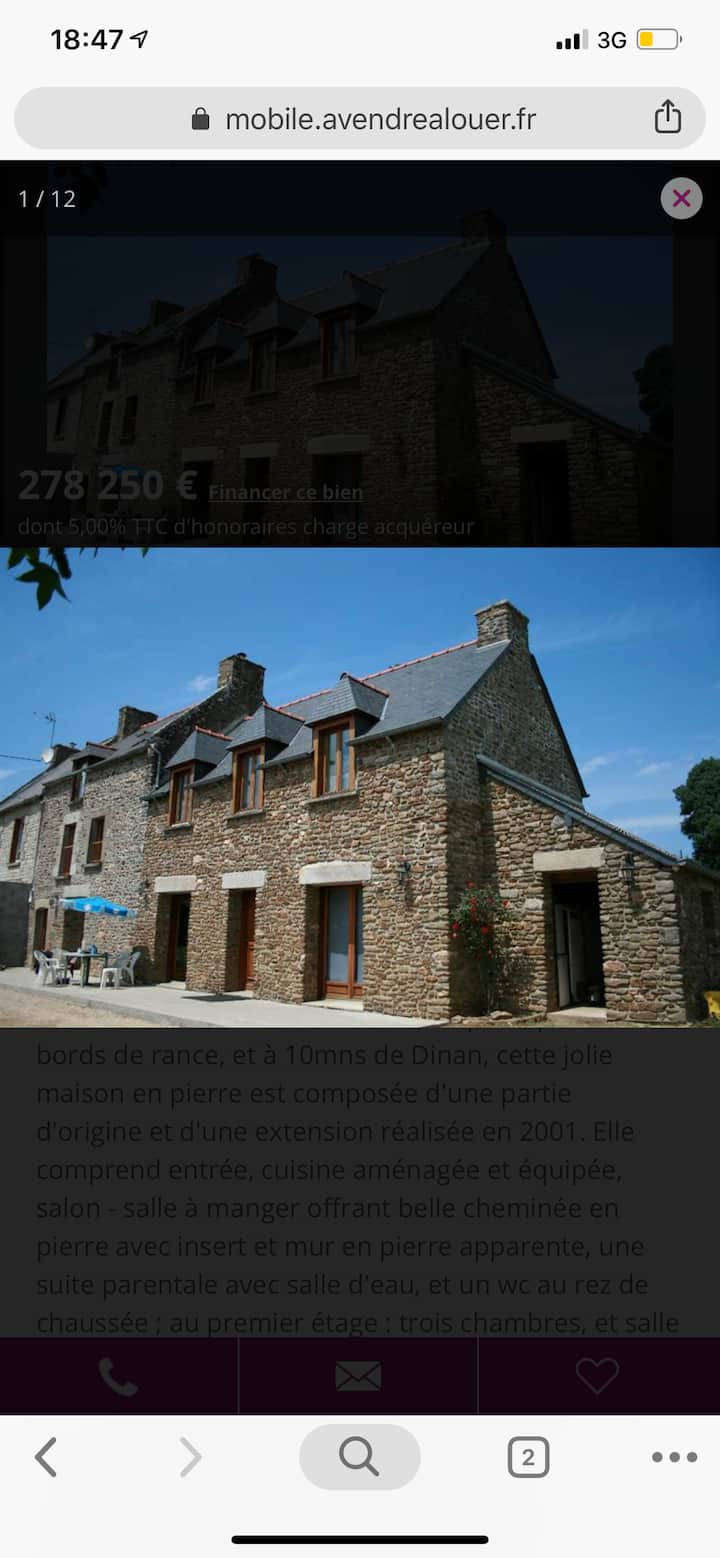 Maison Campagnarde Au Calme Repos Assuré - Plouër-sur-Rance