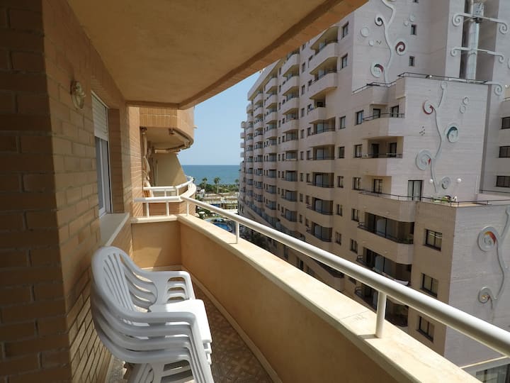 Apto 1ª De Playa En La Mejor Situación. Edif Bahía - Oropesa del Mar