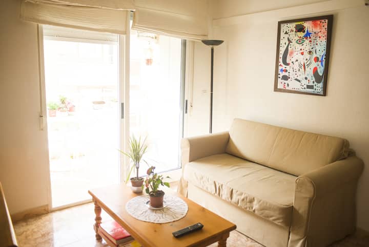Sunny Flat 2 Room 2 Balcony 1 Road From The Beach - Torrevieja