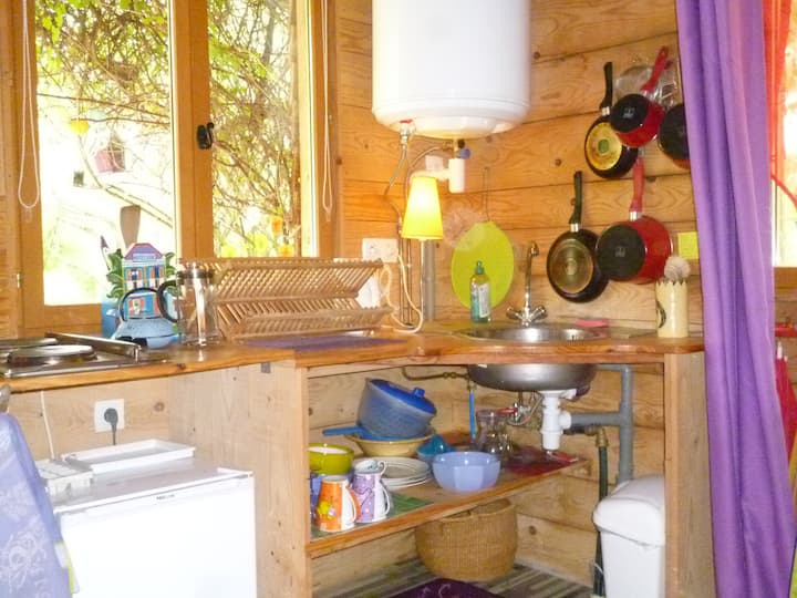 Un Châlet Au Bord D'un éTang . - Dieulefit