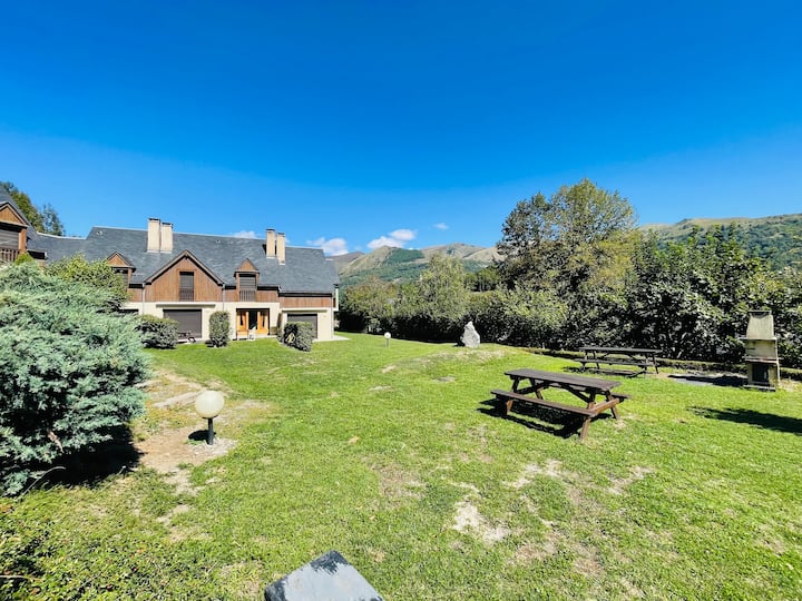 Maisonnette Avec Jardin Face Aux Sommets Du Louron - Loudenvielle