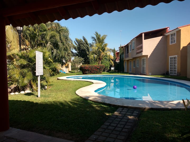 Confortable Casa En Las Joyas De Ixtapa - Zihuatanejo