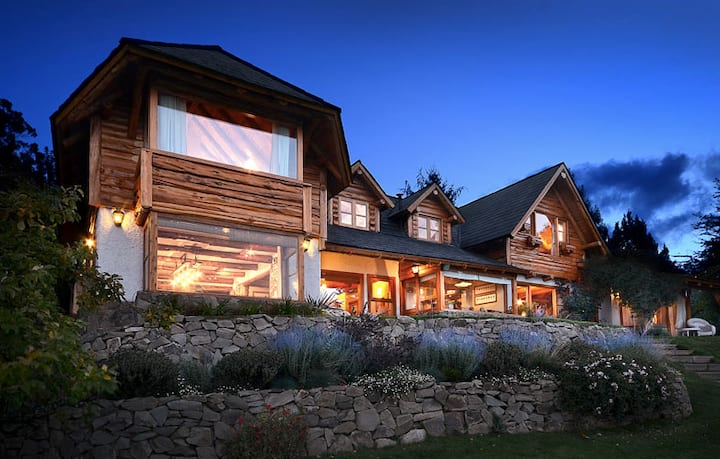 Stunning 5-bedrooms Villa On The Lake Shore Bp1 - San Carlos de Bariloche