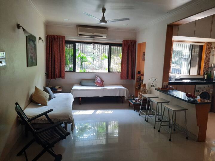 Green Studio Near Andheri Station & Intl Airport - Mumbai