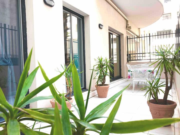Longchamp Terrace - Carre D'or - Central Nice - Niza