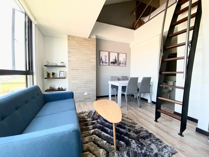 Nice Apartment With Mezzanine, (Súper Ubicado ) - Tabio