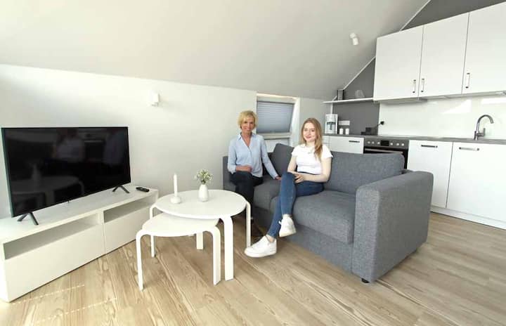 Kojen Am Kanal: Ferienwohnung Luv - Sehestedt