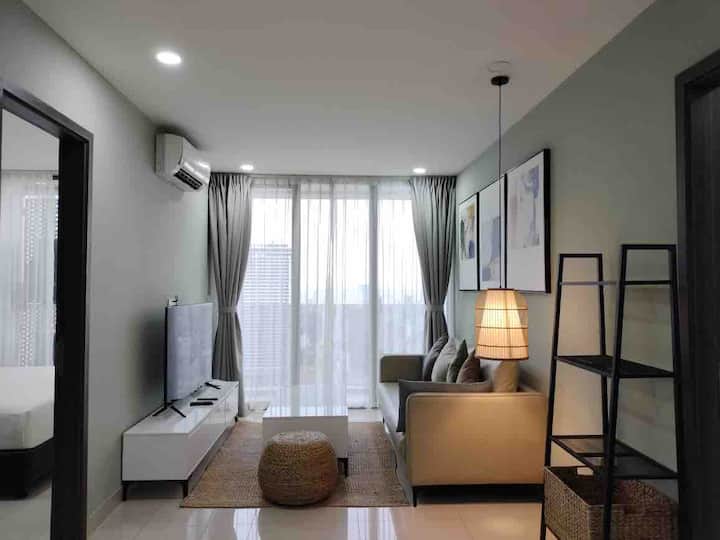 Peak(3br) -High Floor Apartment, Good View In Town - Phnom Penh