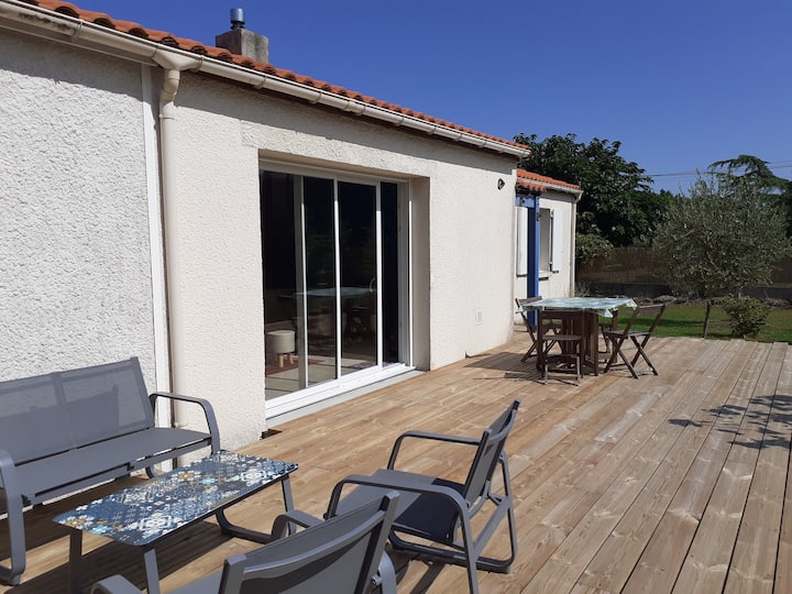 Maison Ds Le Vignoble Nantais, 4 Ch, 3 Terrasses. - Vallet