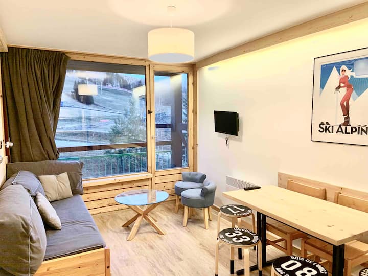 Arcs 1800 Studio 5p Refait à Neuf, Pied Des Pistes - Sainte-Foy-Tarentaise