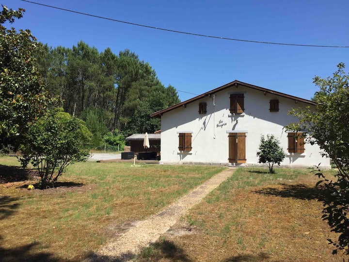 Belle Maison Landaise Au Bord De La Foret - Saint-Girons Plage