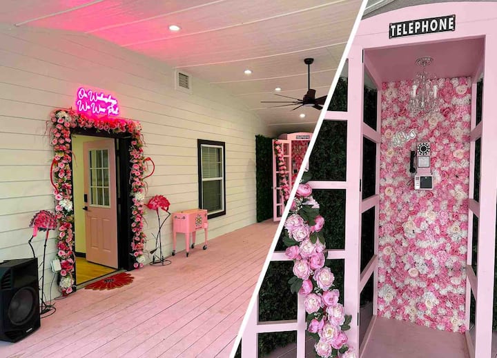Ig-worthy Pink Paradise | Girls' Night Getaway - Irving, TX