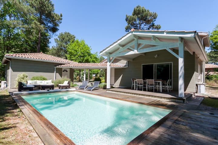 Maison Dans Le Golf De Biscarosse - Biscarrosse