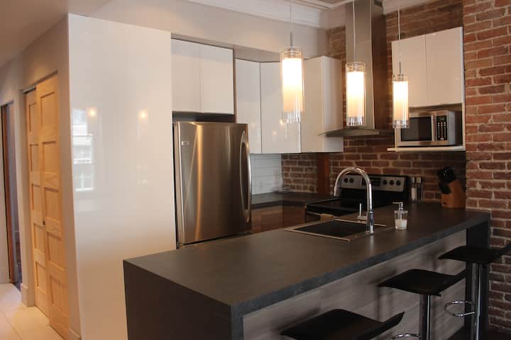 Moderne ÉLégant Condo Vieux-québec - Quebec City