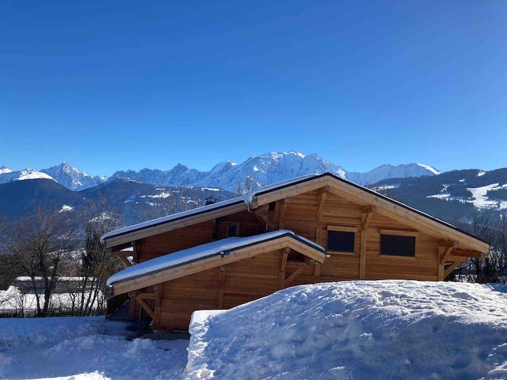 Loue Chalet Vue Mont-blanc - Combloux