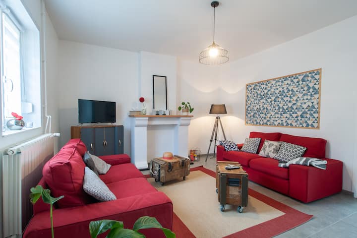 Maison Au Calme à Deux Pas Du Mémorial Canadien - Liévin