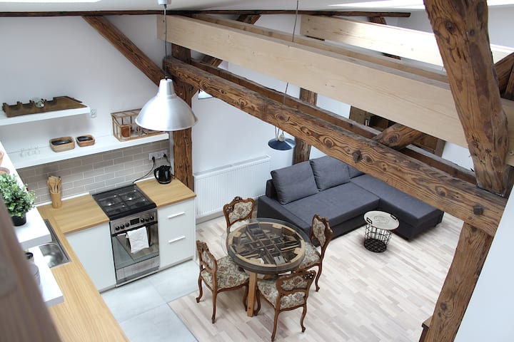 Artistic Loft, Old Town / Kazimierz, A/c, Wifi - Krakow