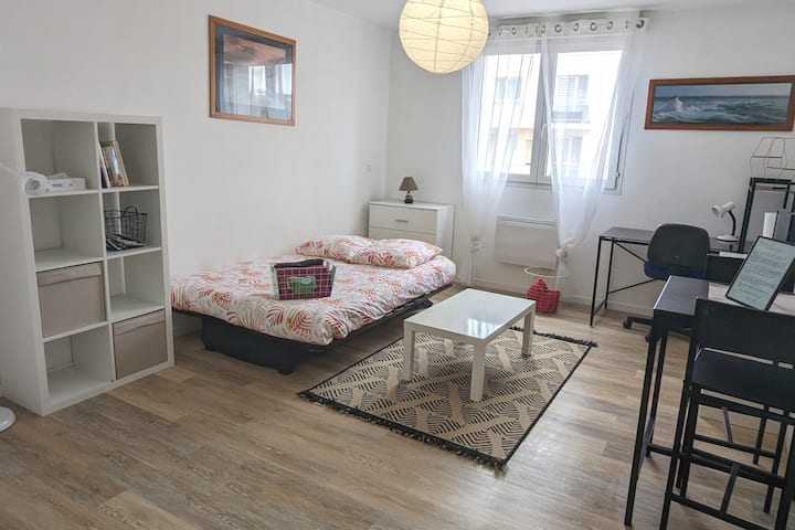 Vds-le Havre : Studio Promite Gare, Tram, Campus - Octeville-sur-Mer