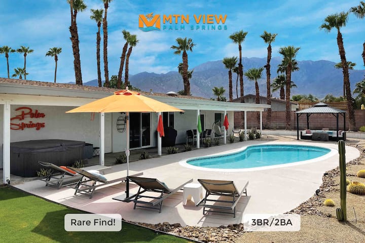 3br, 2ba Pool / Hot Tub Home With A Mountain View - Palm Springs, CA