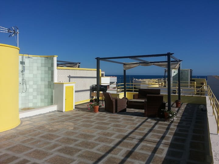 Trilocale A 50 Mt Dal Mare (Gatto) - Torre San Giovanni