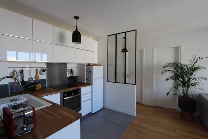 Charming Flat With Balcony - Vincennes