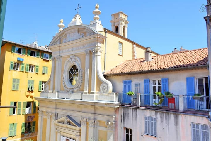 Vieux Nice Location Au Mois. - Villefranche-sur-Mer