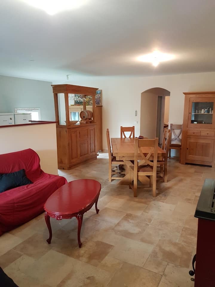 Chambre Calme Pierrelatte Bord Via Rhona Ch3 - Saint-Martin-d'Ardèche