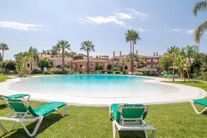 Paradise Park Beach Apt. 5 Min. Walk To The Beach - Costa del Sol
