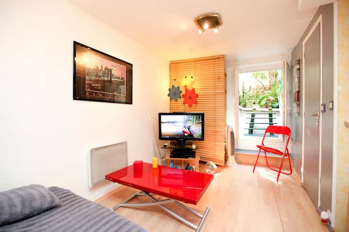 Charmant Studio Independant Atypique Du Marais - Porte de Clignancourt