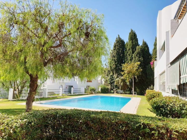 Sea View Terrace And Pool Apt Close To Center - Torremolinos