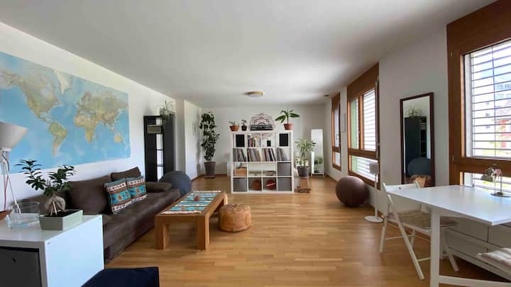 "Grand Soleil" Studio Plein Centre - Sion