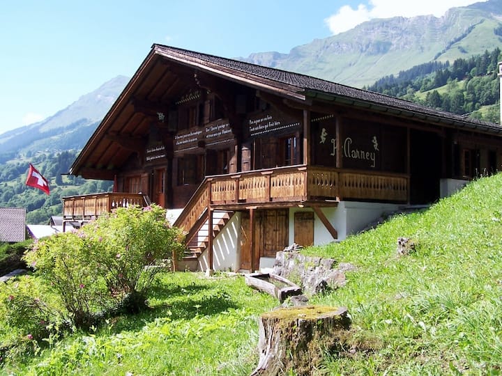 Unique Chalet With Stunning View In Les Diablerets - Les Diablerets
