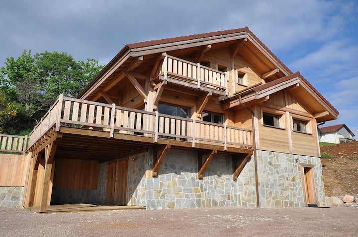 Chalet Vue Lac, Pied Des Pistes, Sauna Et Jacuzzi - Vosges