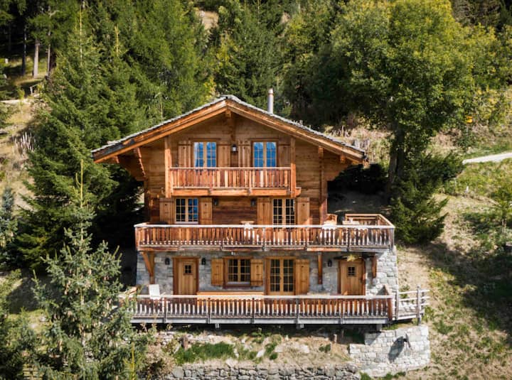 Chalet Ibex Verbier Exceptionnel Ski In Ski Out - Verbier