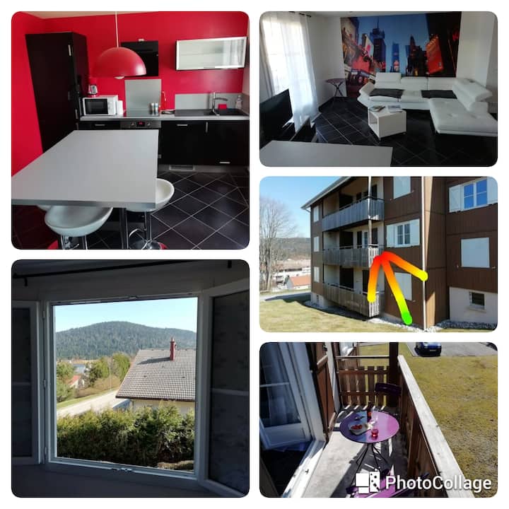 Aux Jonquilles 
Appartement Avec 2 Chambres Garage - Lac de Gérardmer