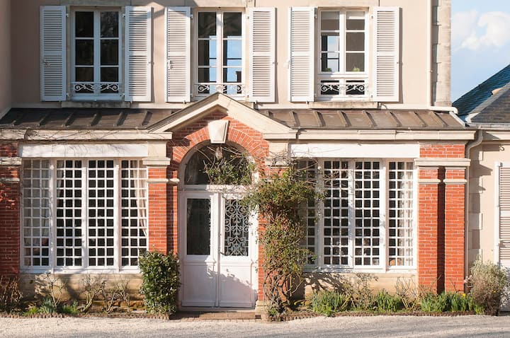 House With 8 Bedrooms In Grandcamp-maisy, With Wonderful Sea View, Fur - Grandcamp-Maisy