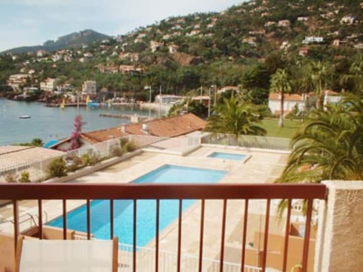 Grand Appart 3 Pièces 50m. De La Plage.vue Mer. F9 - Théoule-sur-Mer