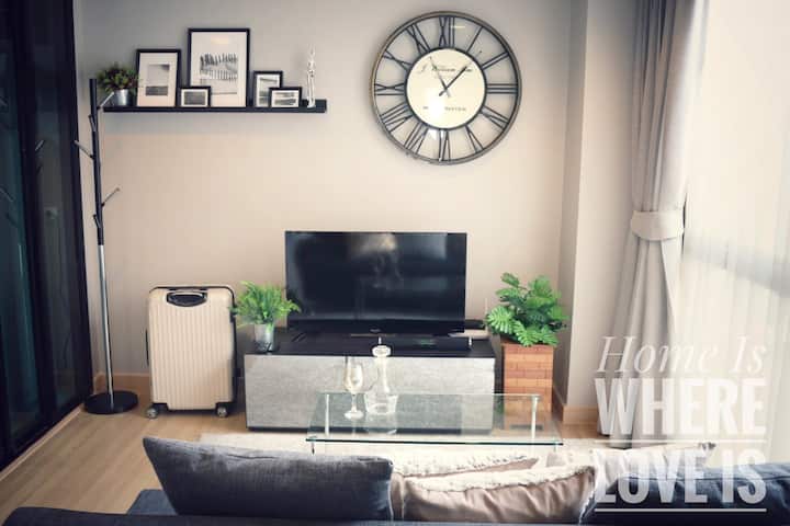 Warm Nyc, Mrt, Wifi, 24hr Food Street - Bangkok