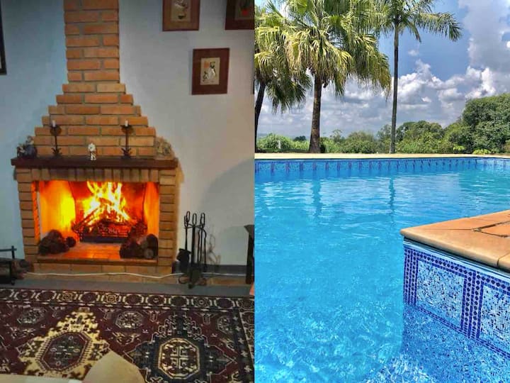 Chácara Com Piscina Lareira Forno E Fogão à Lenha! - Campinas
