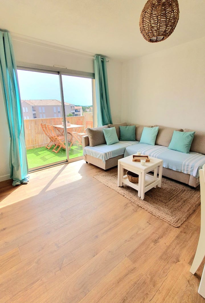 Appartement 4 Pers, Meublé De Tourisme 3* - Valras-Plage
