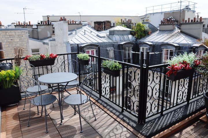 Lumineux Duplex Avec Terrasse Au Cœur De Paris - Paris