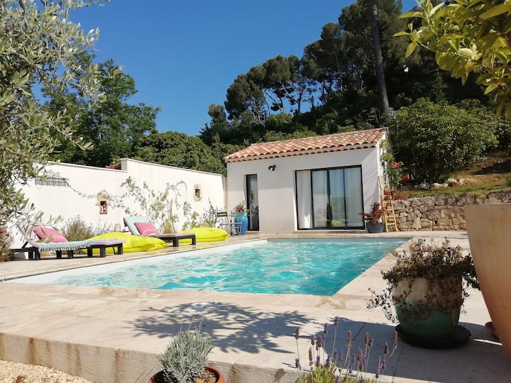 Magnifique Studio Dans Mon Jardin Piscine Privée - Velaux