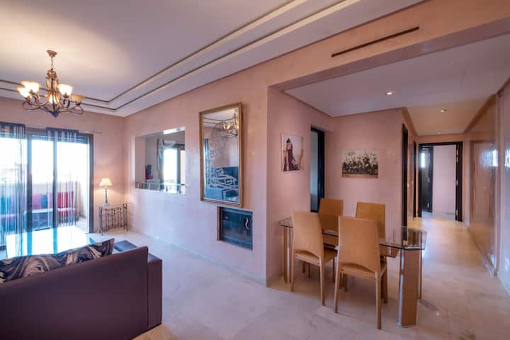 Superbe Appartement.terrasse Panoramique! - Marrakech